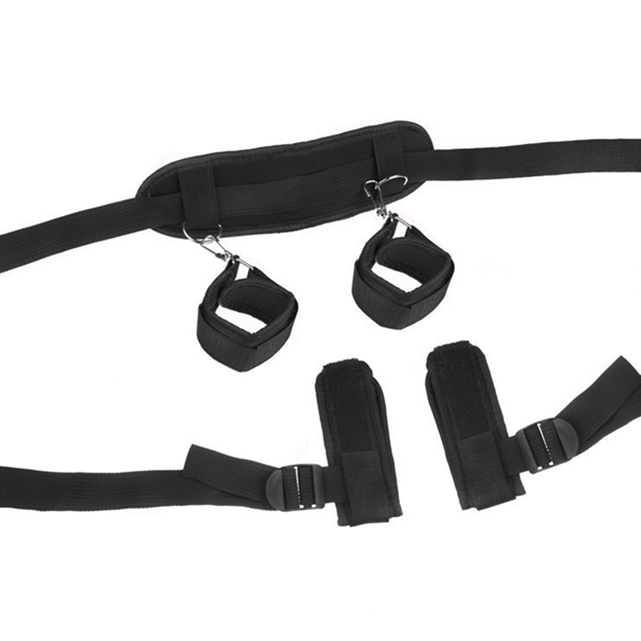 Set 2 catuse erotice si curele ajustabile Negru - CLASStitude